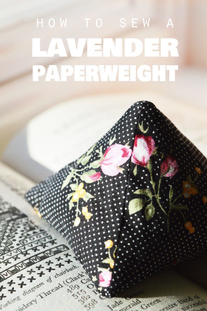 DIY Lavender Paperweight